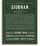 Siobhan | Name Art Print – Name Stories
