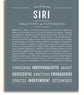 Siri | Name Art Print – Name Stories