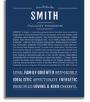 Smith | Name Art Print – Name Stories