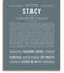 Stacy | Name Art Print – Name Stories