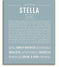 Stella | Name Art Print – Name Stories