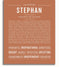 Stephan | Name Art Print – Name Stories