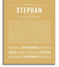 Stephan | Name Art Print – Name Stories