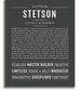 Stetson | Name Art Print – Name Stories