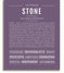 Stone Personalized Name Meaning Art Prints – Name Stories