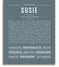 Susie | Name Art Print – Name Stories