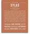 Sylas | Name Art Print – Name Stories