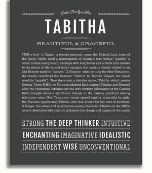 Tabitha | Name Art Print