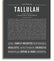 Tallulah | Name Art Print – Name Stories