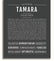 Tamara | Name Art Print – Name Stories