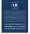 Tami | Name Art Print – Name Stories