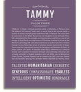 Tammy | Name Art Print – Name Stories