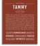 Tammy | Name Art Print – Name Stories