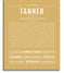 Tanner | Name Art Print – Name Stories