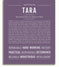 Tara | Name Art Print – Name Stories