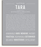 Tara | Name Art Print – Name Stories