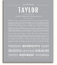 Taylor (female) | Name Art Print – Name Stories