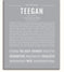Teegan | Name Art Print – Name Stories