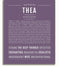 Thea | Name Art Print – Name Stories