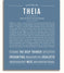Theia Personalized Name Meaning Art Prints – Name Stories