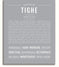 Tighe Personalized Name Meaning Art Prints – Name Stories