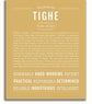 Tighe | Name Art Print – Name Stories