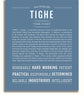 Tighe Personalized Name Meaning Art Prints – Name Stories