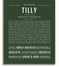 Tilly | Name Art Print – Name Stories