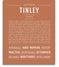 Tinley | Name Art Print – Name Stories