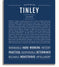 Tinley | Name Art Print – Name Stories