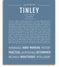 Tinley | Name Art Print – Name Stories