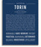 Torin | Name Art Print – Name Stories