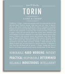Torin | Name Art Print – Name Stories