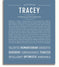 Tracey | Name Art Print - Personalized Custom Gifts – Name Stories