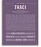 Traci | Name Art Print – Name Stories