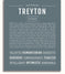 Treyton | Name Art Print – Name Stories