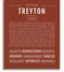 Treyton | Name Art Print – Name Stories