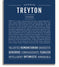 Treyton | Name Art Print – Name Stories