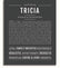 Tricia | Name Art Print – Name Stories