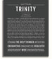 Trinity | Name Art Print – Name Stories