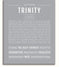 Trinity | Name Art Print – Name Stories