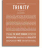 Trinity | Name Art Print – Name Stories