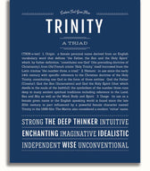 Trinity | Name Art Print – Name Stories