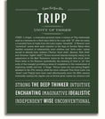 Tripp | Name Art Print – Name Stories