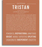 Tristan | Name Art Print – Name Stories