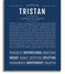 Tristan | Name Art Print – Name Stories