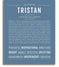 Tristan Personalized Name Meaning Art Prints – Name Stories