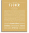 Tucker | Name Art Print – Name Stories
