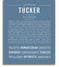 Tucker | Name Art Print – Name Stories