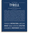 Tyrell | Name Art Print – Name Stories